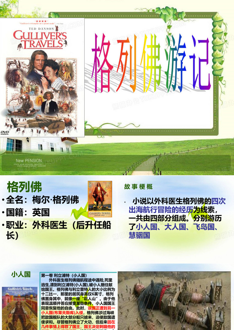 格列佛PPT模板下载 编号lbxwnwpk 熊猫办公