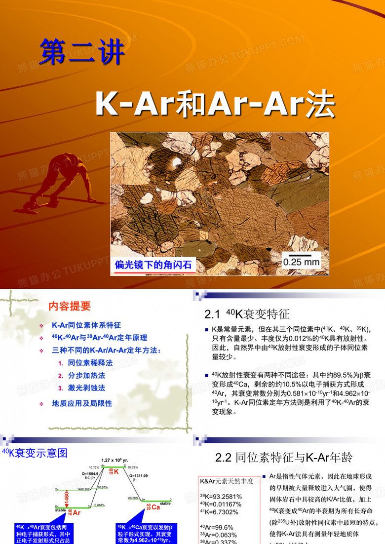 第二讲k ar和ar ar法PPT模板下载 编号lvbjmbgg 熊猫办公