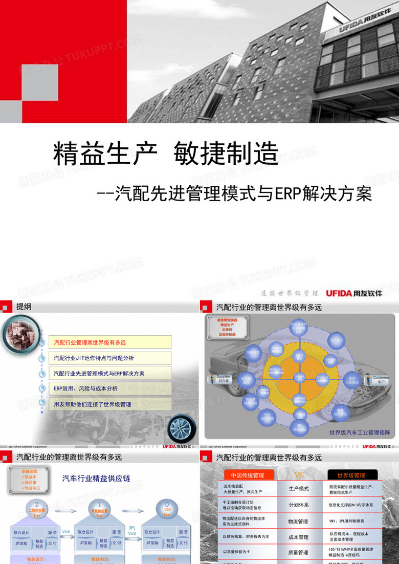 精益生产敏捷制造PPT模板下载 编号qggaobxb 熊猫办公