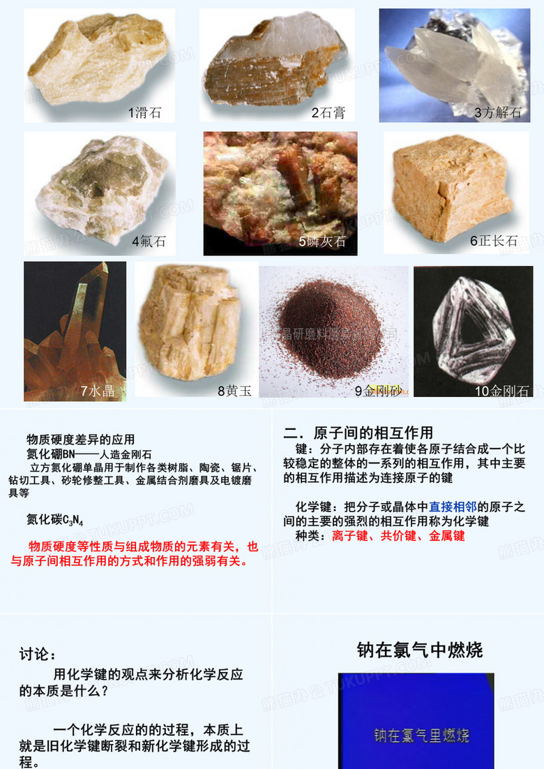 化学键PPT模板下载 编号ljrnbvrn 熊猫办公