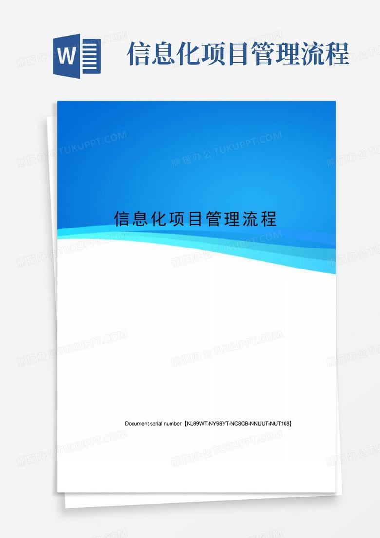 信息化项目管理流程Word模板下载 编号qdrkrnxj 熊猫办公