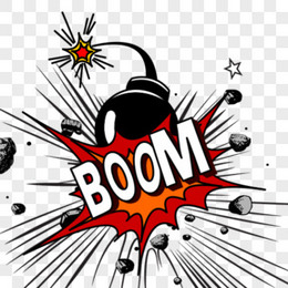 boom图片_boom素材_boomPNG大全下载_熊猫办公