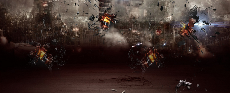 战争banner背景背景图片素材免费下载_熊猫办公