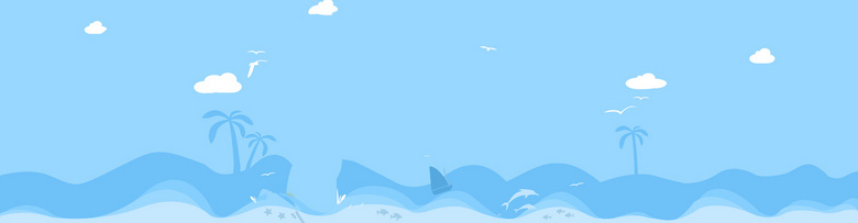 卡通蓝色背景背景图片素材免费下载_熊猫办公