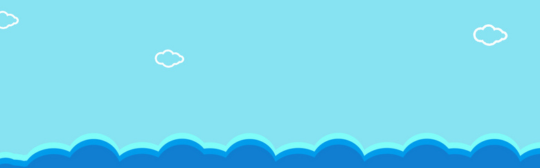 蓝色卡通背景背景图片素材免费下载_熊猫办公