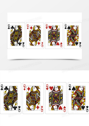 扑克牌素材_扑克牌图片_扑克牌素材图片下载_熊猫办公