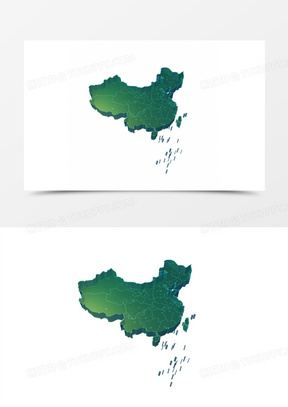中国地图免抠元素_中国地图免抠元素免费下载_熊猫办公