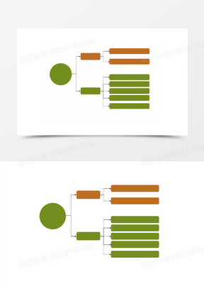 各种分支图片设计元素大全_熊猫办公