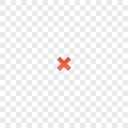 红色的叉号图标PNG图片素材下载_红色PNG_熊猫办公