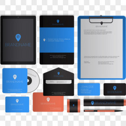 企业vis模板PNG图片素材下载_VIS模板PNG_熊猫办公