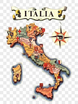 意大利地图图片素材_意大利地图PNG设计图片下载_熊猫办公