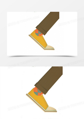 脚卡通素材_脚卡通图片_脚卡通素材图片下载_熊猫办公