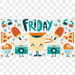 friday图片素材_fridayPNG设计图片下载_熊猫办公