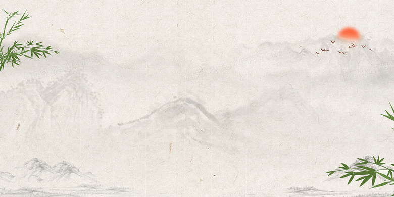 水墨山水背景背景图片素材免费下载_熊猫办公