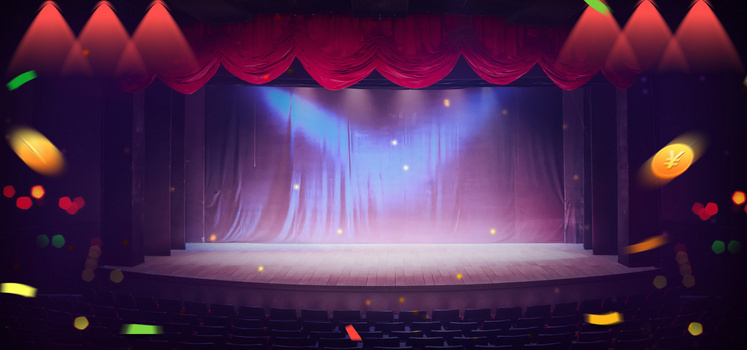 年会舞台背景图片大全_年会舞台背景素材下载_熊猫办公