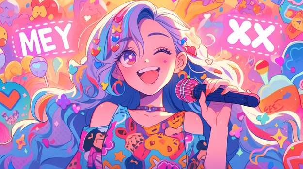 可爱卡通女孩粉色多巴胺穿搭创意插画图片素材下载格式熊猫办公 