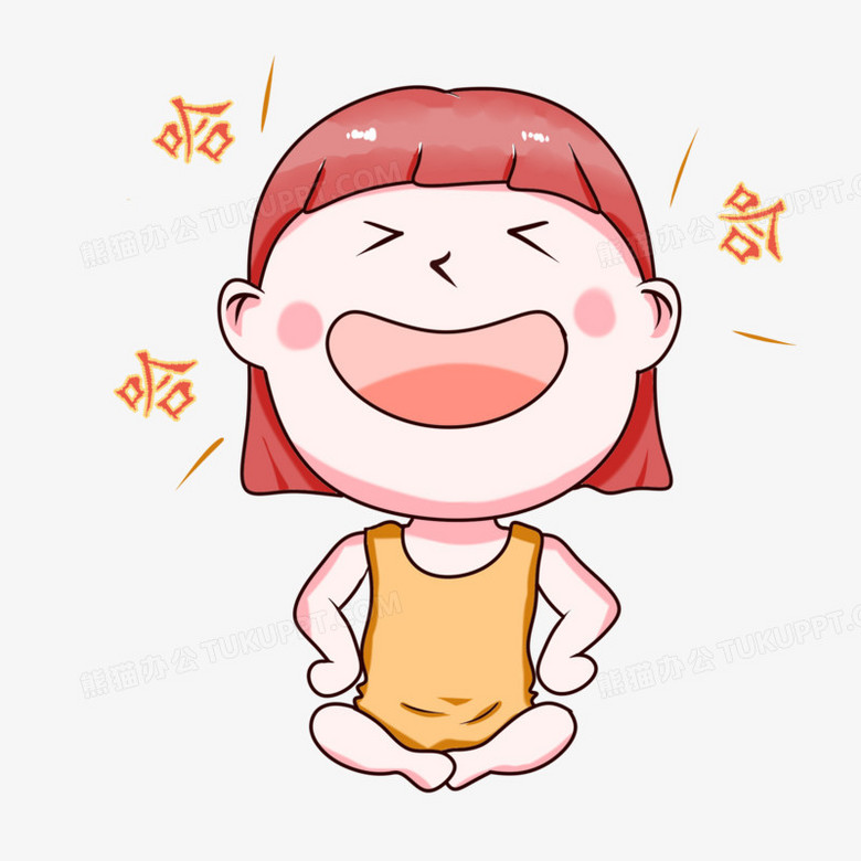 哈哈大笑卡通图片简笔画头像大山谷图库