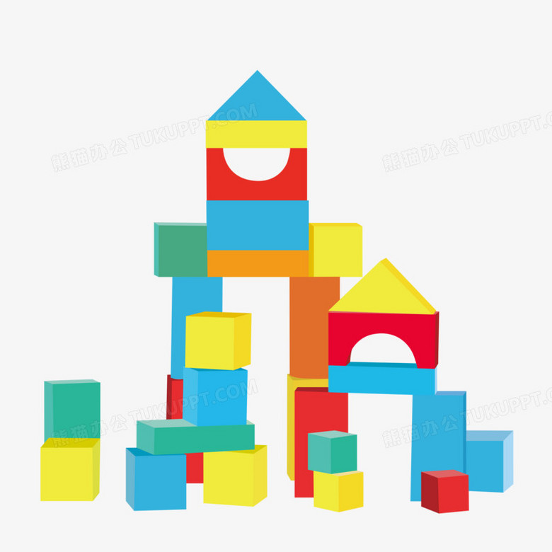 儿童玩具乐高积木元素矢量元素PNG图片素材下载_元素PNG_熊猫办公