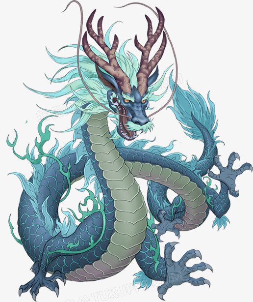 龙PNG图片素材下载_动漫PNG_熊猫办公