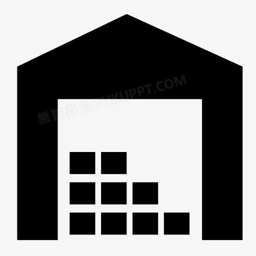 工厂仓库图标PNG图片素材下载_图标PNG_熊猫办公