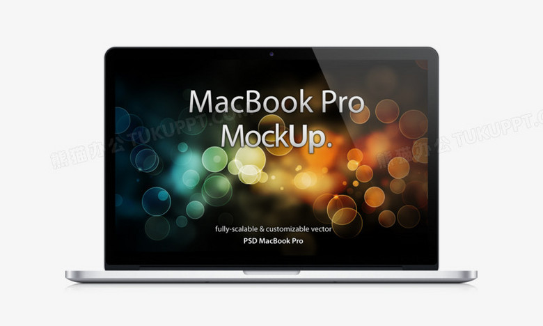 苹果笔记本macbook模板psdPNG图片素材下载_素材PNG_熊猫办公