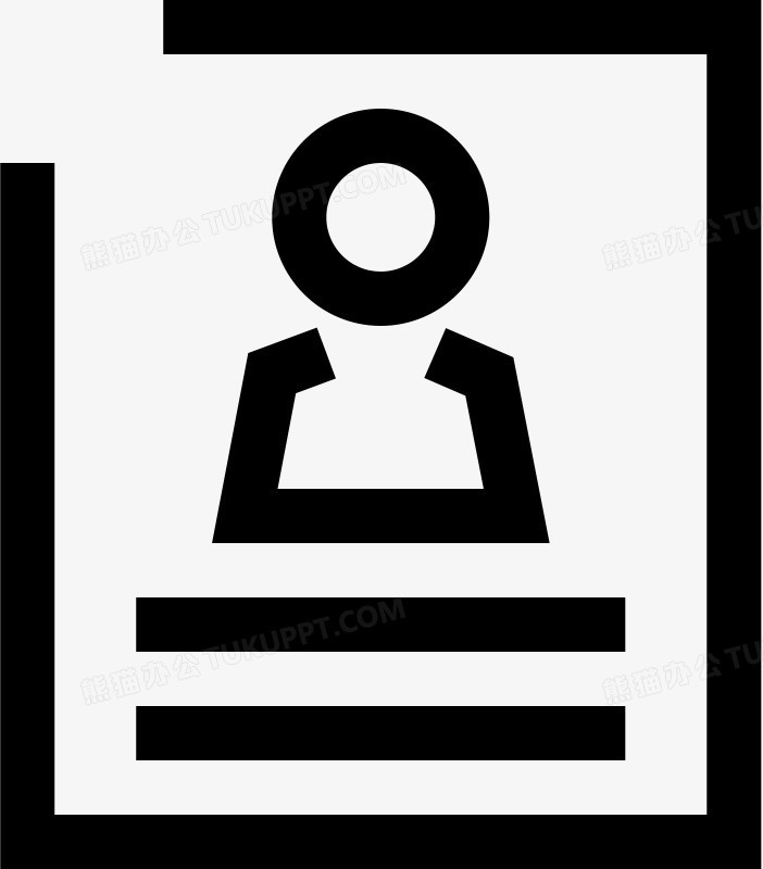 简历stroke-gap-iconsPNG图片素材下载_简历PNG_熊猫办公