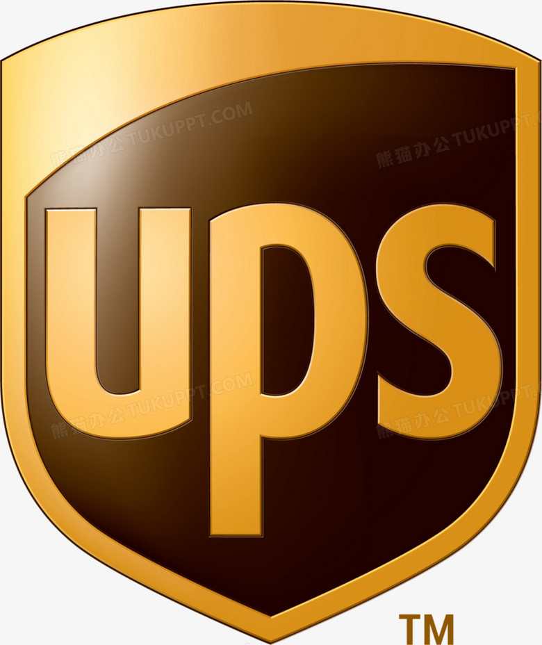 ups-logo标签PNG图片素材下载_标签素材PNG_熊猫办公