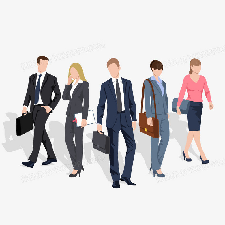 商务人士PNG图片素材下载_商务人士PNG_熊猫办公