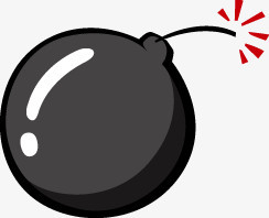 卡通炸弹PNG图片素材下载_卡通PNG_熊猫办公