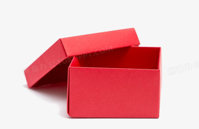 红色盒子PNG图片素材下载_盒子PNG_熊猫办公