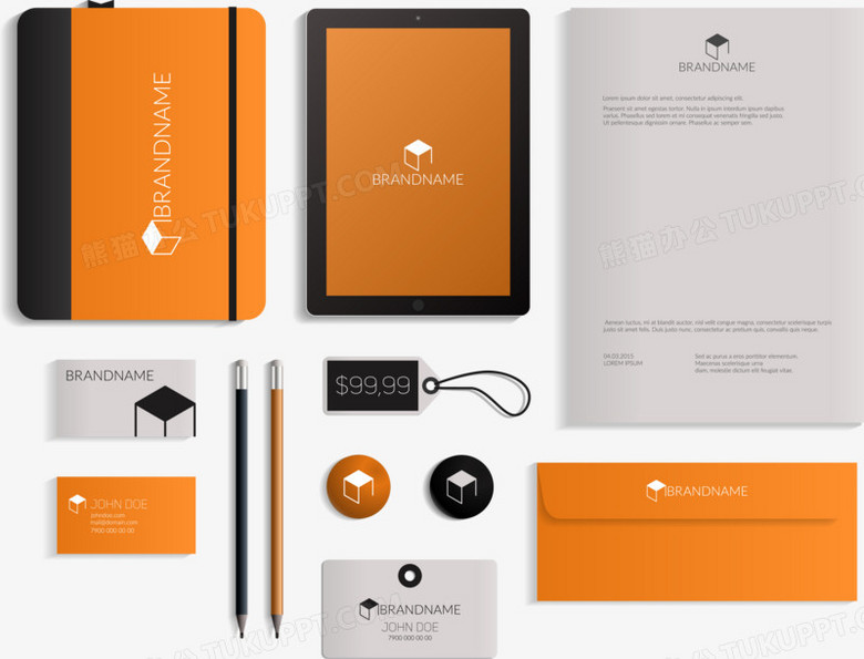 企业vis模板PNG图片素材下载_VIS模板PNG_熊猫办公