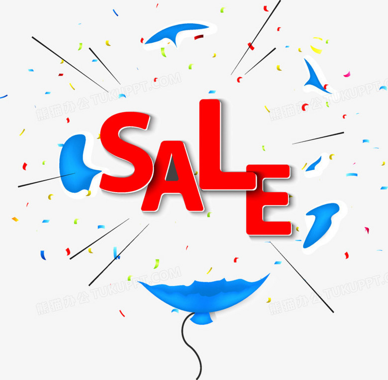 爆炸气球PNG图片素材下载_气球PNG_熊猫办公