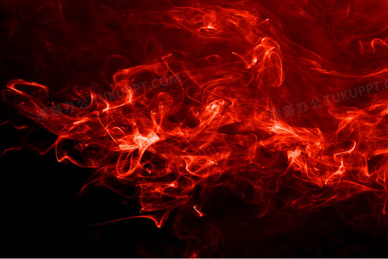 红色火光光效壁纸PNG图片素材下载_光效PNG_熊猫办公