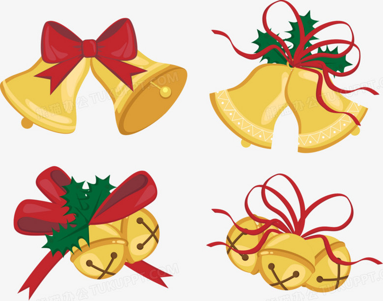 圣诞矢量铃铛PNG图片素材下载_圣诞PNG_熊猫办公