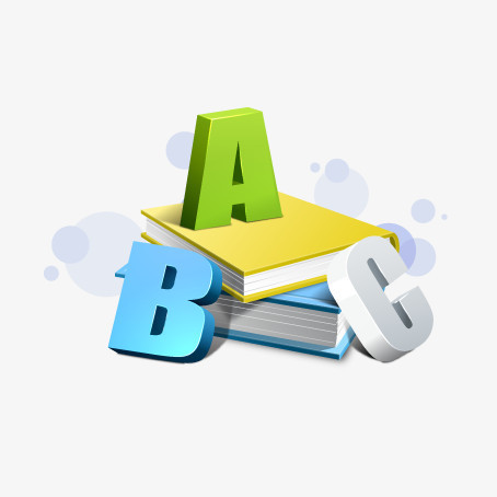 立体abcPNG图片素材下载_立体PNG_熊猫办公