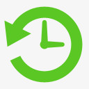 历史记录按钮图标PNG图片素材下载_历史PNG_熊猫办公