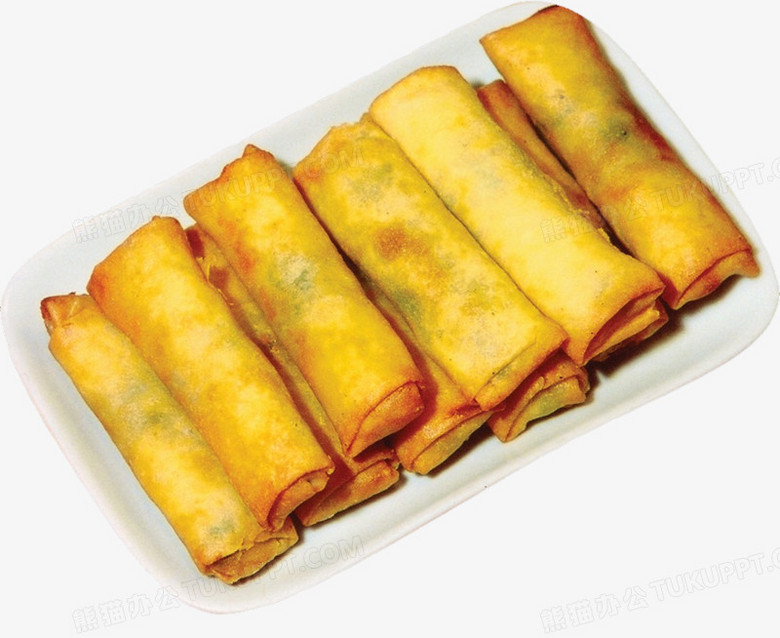 炸春卷PNG图片素材下载_春卷PNG_熊猫办公