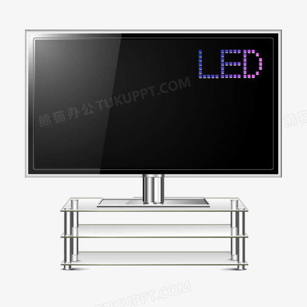 led液晶显示器PNG图片素材下载_显示器PNG_熊猫办公