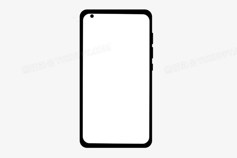 手绘手机边框免抠元素PNG图片素材下载_手绘PNG_熊猫办公