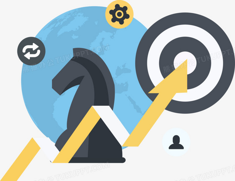 策略战略图标插图矢量图PNG图片素材下载_插图PNG_熊猫办公