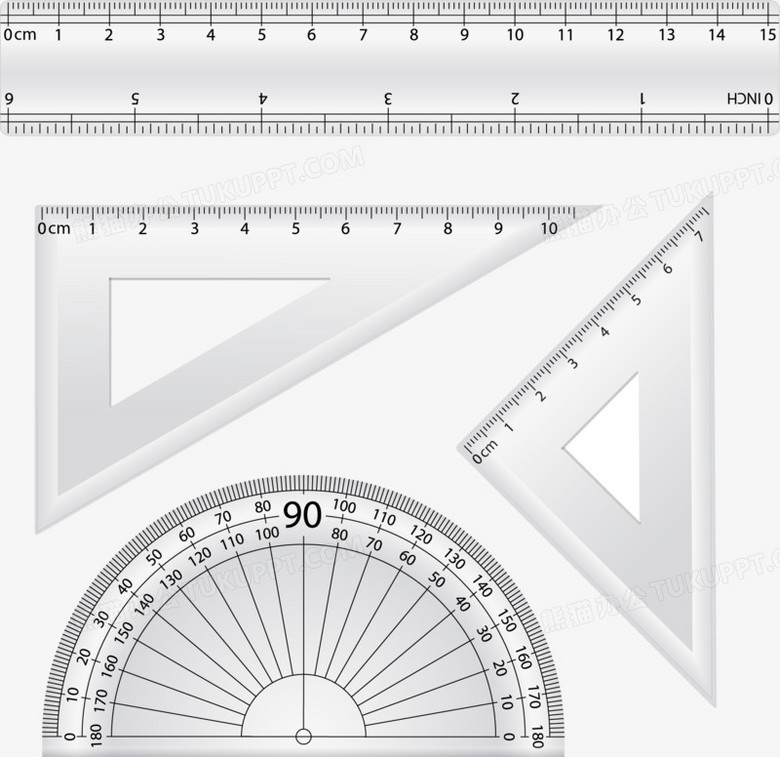 矢量尺子PNG图片素材下载_尺子矢量PNG_熊猫办公