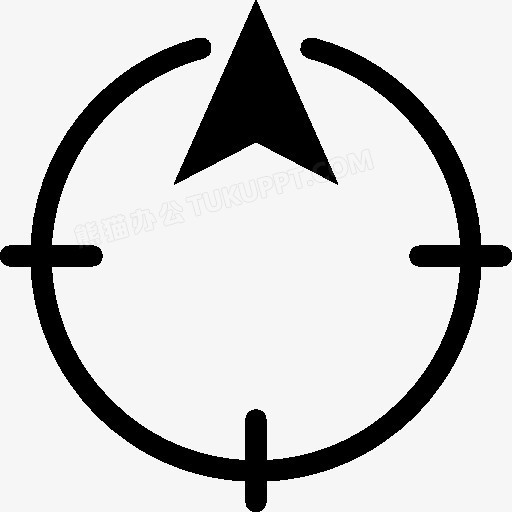 正北方向图标,方向北图标_大山谷图库