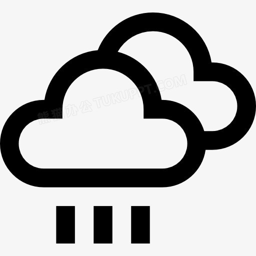 下雨图标PNG图片素材下载_下雨PNG_熊猫办公