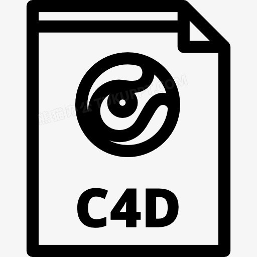 c4d图标PNG图片素材下载_C4D图标PNG_熊猫办公