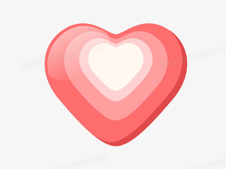 心形卡通矢量PNG图片素材下载_素材PNG_熊猫办公