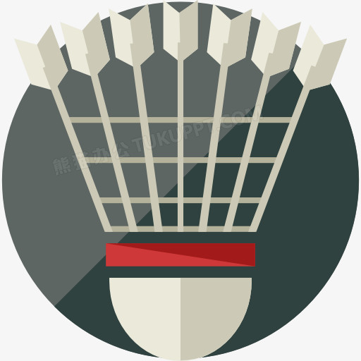 羽毛球图标PNG图片素材下载_羽毛球图标PNG_熊猫办公