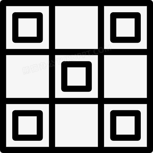 棋盘图标PNG图片素材下载_图标PNG_熊猫办公