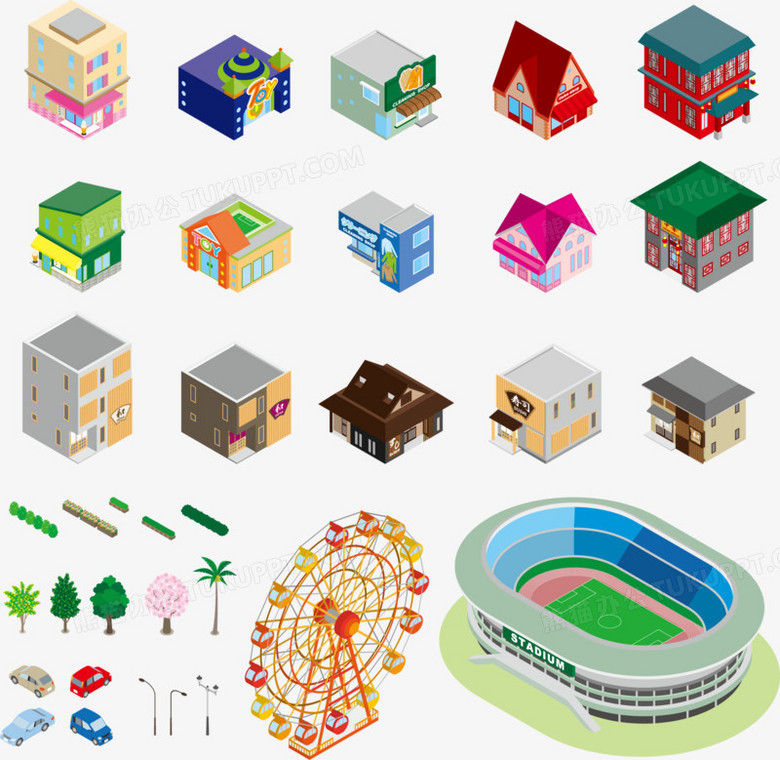 建筑设计矢量PNG图片素材下载_建筑设计PNG_熊猫办公