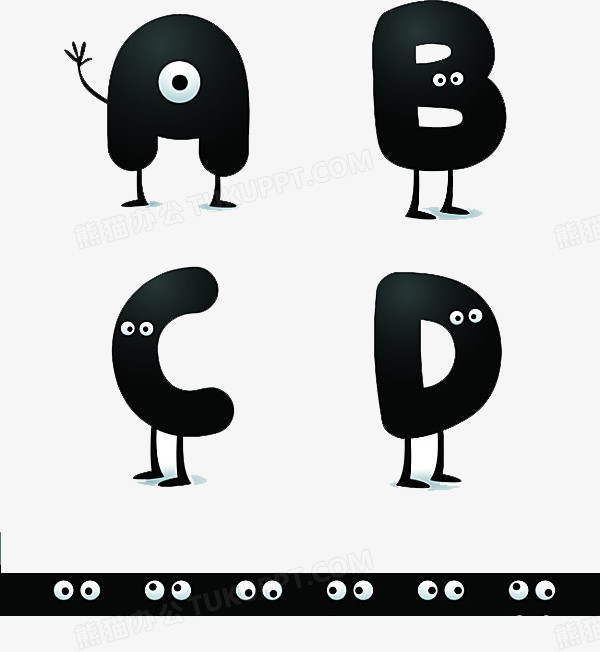 abcdPNG图片素材下载_abcdPNG_熊猫办公