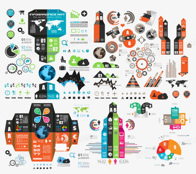 ppt合集矢量PNG图片素材下载_PPT素材PNG_熊猫办公